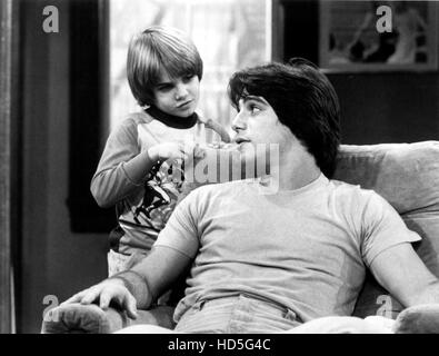 TAXI, Tony Danza with real- life son, Marc Anthony Danza, Marilu Henner ...