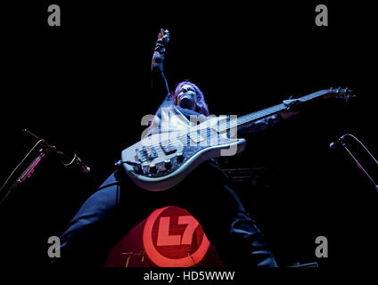 L7 performing at Manchester O2 Ritz Featuring: L7, Suzi Gardner, Donita ...