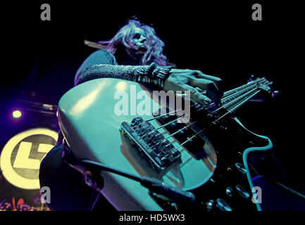 L7 performing at Manchester O2 Ritz Featuring: L7, Suzi Gardner, Donita ...