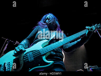L7 performing at Manchester O2 Ritz Featuring: L7, Suzi Gardner, Donita ...