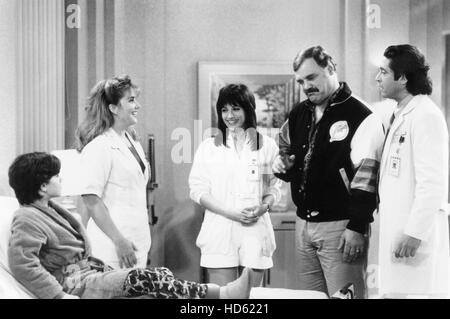 Kip Gilman and Ada Maris in the TV series Nurses, USA 1993 Stock Photo ...