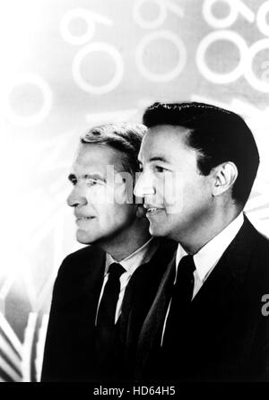 60 MINUTES, Mike Wallace, Harry Reasoner, (ca. late 1960s/early 1970s ...