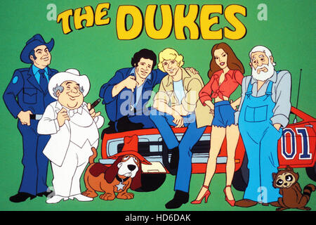 THE DUKES, (from left): Luke Duke, Bo Duke, Daisy Duke, 1983. © Hanna ...