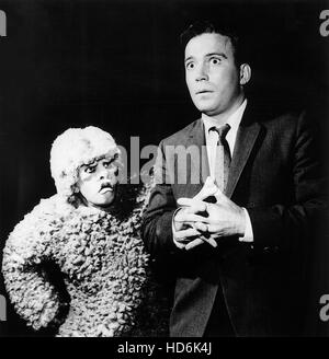 TWILIGHT ZONE, Nick Cravat (as the Gremlin), William Shatner, in the ep ...