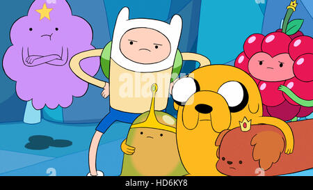 ADVENTURE TIME (aka ADVENTURE TIME WITH FINN & JAKE), from top: Jake ...