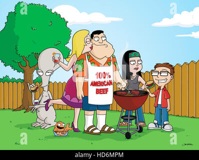 AMERICAN DAD, l-r: Hayley Smith, Steve Smith, Toshi Yoshida, Barry ...