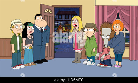 AMERICAN DAD, l-r: Hayley Smith, Steve Smith, Toshi Yoshida, Barry ...