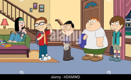 AMERICAN DAD, l-r: Toshi Yoshida, Barry Robinson, Steve Smith, Schmuely ...