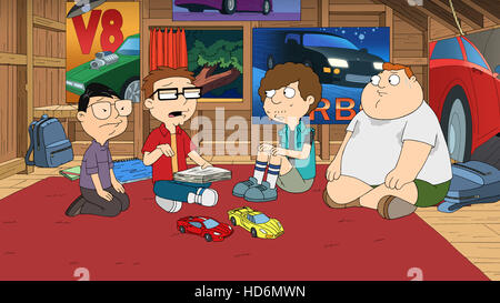 AMERICAN DAD, l-r: Toshi Yoshida, Barry Robinson, Steve Smith, Schmuely ...