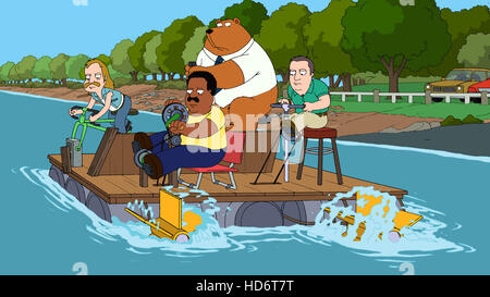 THE CLEVELAND SHOW, (from left): Cleveland Brown, Tina (guest voice ...