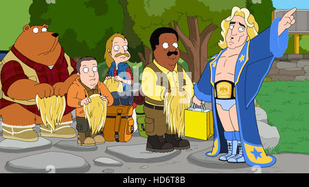 THE CLEVELAND SHOW, (from left): Cleveland Brown, Rallo Tubbs, Roberta ...