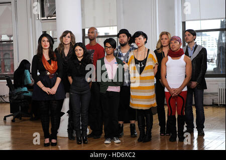 THE FASHION SHOW, (from left): Daniella Kallmeyer, Anna McCraney ...