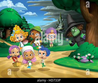 BUBBLE GUPPIES, (top row, from left): Goby, Oona, (bottom): Molly ...