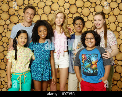 BUNK'D, l-r: Skai Jackson, Nina Lu, Karan Brar in 'Bride and Doom ...