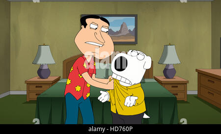 FAMILY GUY, (from left): Glen Quagmire, Brenda Quagmire (guest-voiced ...