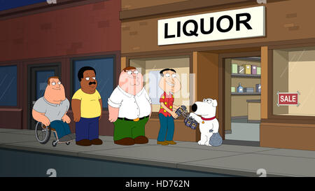 FAMILY GUY, (from left): Glen Quagmire, Brenda Quagmire (guest-voiced ...