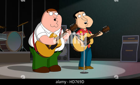FAMILY GUY, (from left): Glen Quagmire, Brenda Quagmire (guest-voiced ...