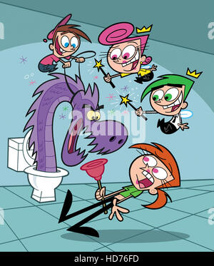 THE FAIRLY ODDPARENTS, (clockwise from top): Timmy Turner, Wanda, Cosmo ...