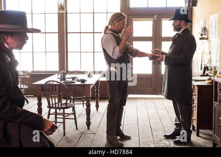 HELL ON WHEELS, l-r: Kevin Blatch, Jake Weber, Billy Wickman in 'Escape ...