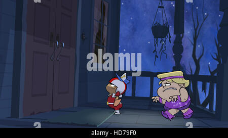 KICK BUTTOWSKI - SUBURBAN DAREDEVIL, (from left): Mom, Dad, Kick ...