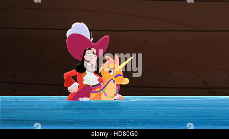 JAKE AND THE NEVER LAND PIRATES, (from left): Sharky, Mama Hook, Bones ...