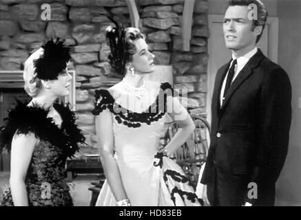 MR. ED, (from left): Clint Eastwood, Alan Young, Edna Skinner, 'Clint ...