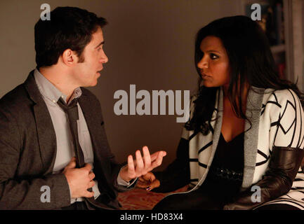 THE MINDY PROJECT, (from left): Chris Messina, Mindy Kaling, Glenn ...