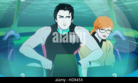 MOONBEAM CITY, (from left): Dazzle Novak (voiced by Rob Lowe ...