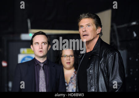 HOFF THE RECORD, (from left): David Hasselhoff, Mark Quartley, 'The ...