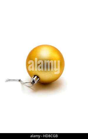 Christmas ball isolated on white Stock Photo - Alamy