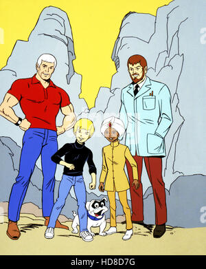 JONNY QUEST (aka THE FUNTASTIC WORLD OF HANNA-BARBERA), (from left ...