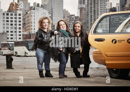LITTLE WOMEN: NY, (from left): Lila Call, Jason Perez, Dawn Lang ...