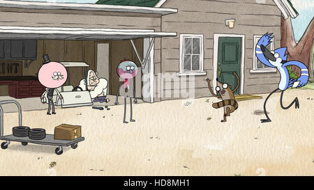 REGULAR SHOW, (from left): Rigby, Mordecai, (Season 6). photo ...