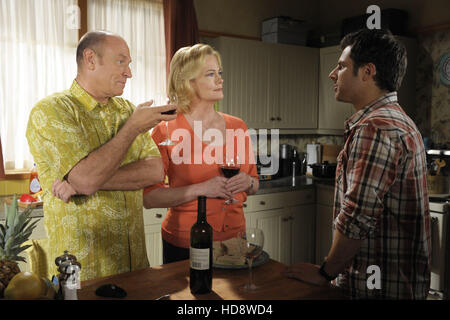 PSYCH, (from left): Corbin Bernsen, James Roday, 'Let's Get Hairy ...