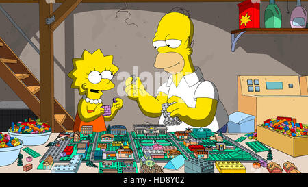 THE SIMPSONS, Homer Simpson, 'Brick Like Me', (Season 25, ep. 2520 ...