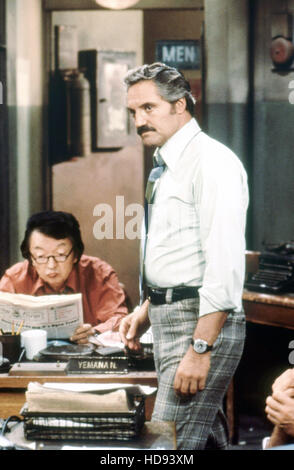 BARNEY MILLER, from left: Jack Soo, Hal Linden, 1975-82 Stock Photo - Alamy