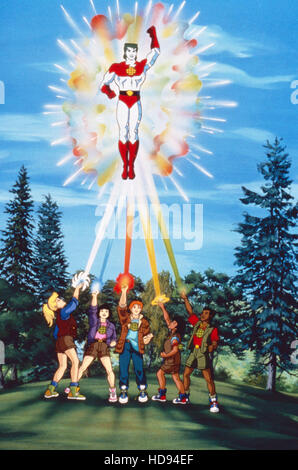 CAPTAIN PLANET AND THE PLANETEERS, from left: Hoggish Greedly, Captain ...