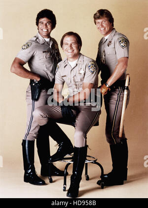CHIPS, from left: Erik Estrada, Larry Wilcox, Robert Pine, 1977-83 ...