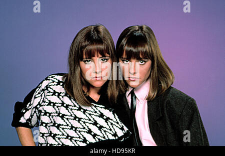 DOUBLE TROUBLE, 1984-85, Jean and Liz Sagal Stock Photo - Alamy
