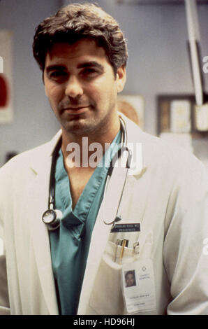 E.R., George Clooney, 1994-, © NBC / Courtesy: Everett Collection Stock ...