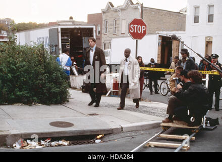 HOMICIDE: LIFE ON THE STREETS, from left: Robin Williams, Julia Devin ...
