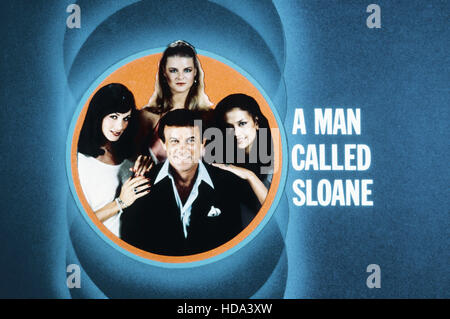 A MAN CALLED SLOANE, Edgy Lee, Rhea Deszcz, Robert Conrad, Ronnie Carol ...