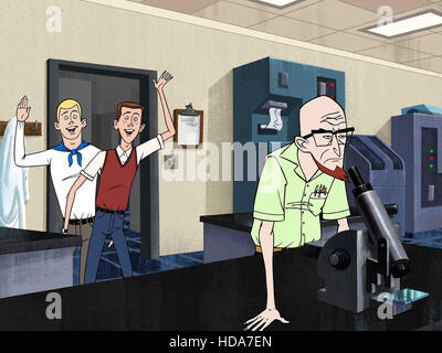 THE VENTURE BROS. (aka THE VENTURE BROTHERS), from left: Action Man ...