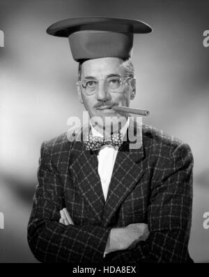 YOU BET YOUR LIFE (aka THE GROUCHO SHOW), from left: Groucho Marx ...
