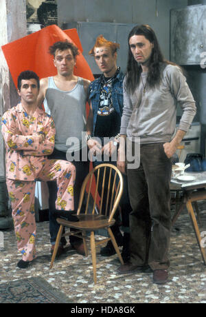 THE YOUNG ONES, Christopher Ryan, Rik Mayall, Nigel Planer, Adrian ...
