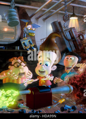 THE ADVENTURES OF JIMMY NEUTRON: BOY GENIUS, (from left): Carl Wheezer ...