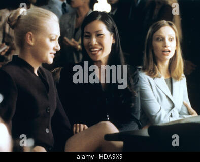 ALLY McBEAL, (from left): Lucy Liu, Jane Krakowski, Calista Flockhart ...