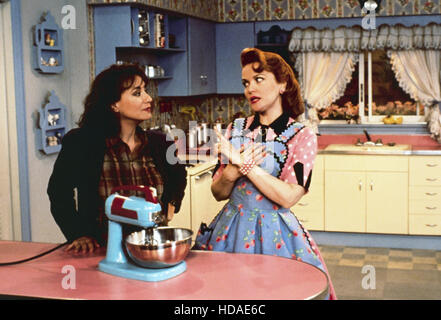 HI HONEY, I'M HOME, from left: Susan Cella, Pete Benson, Eric Kushnick ...