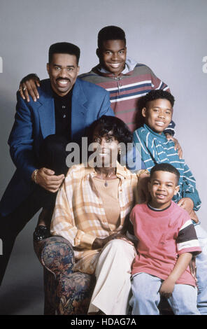 ME AND THE BOYS, from left: Steve Harvey, Madge Sinclair, 1994-1995 ...