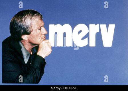 THE MERV GRIFFIN SHOW, Merv Griffin, (ca. 1970s), 1962-1986 Stock Photo ...